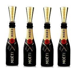 Miniature Moet & Chandon Champagne with Moet Branded Sipper
