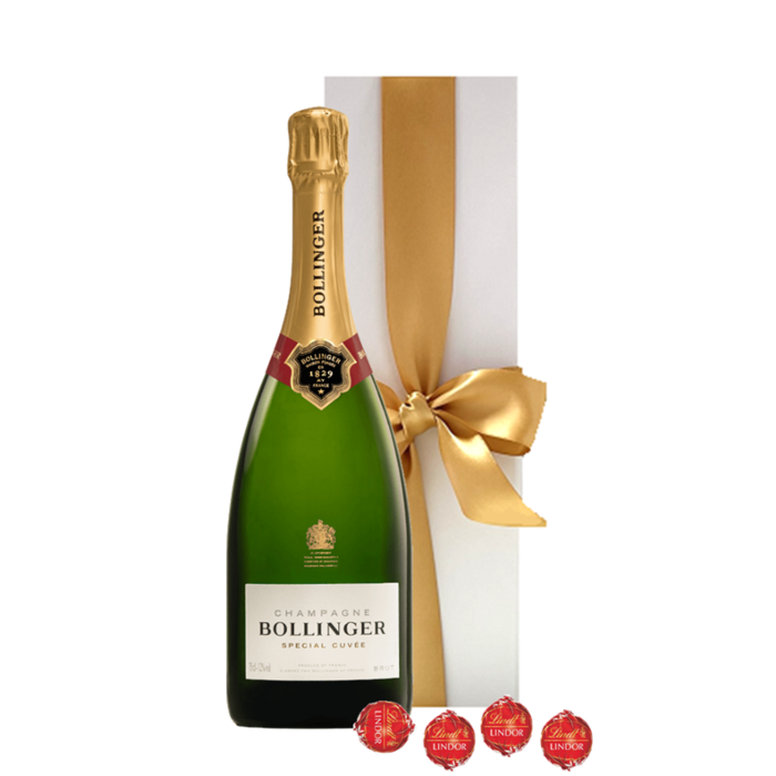 Bollinger Special Cuvée Champagne & Swiss Chocolate Truffle Gift Set