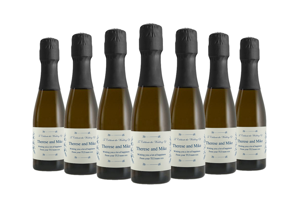 Small Miniature Prosecco | Personalised Mini Prosecco Bottles