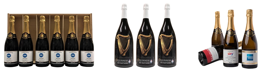 Promotional Alcohol | Champagne, Personalised Prosecco