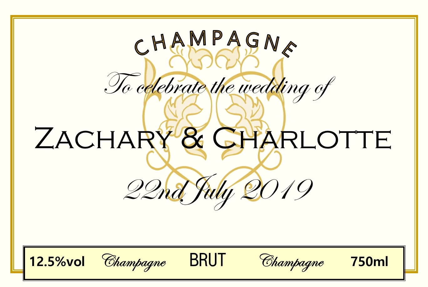Personalised Wedding Champagne Gifts | Top Brand Champagne